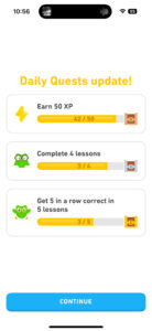 Duolingo Daily Quests: What They Are & How to Earn Them • Happily Ever ...